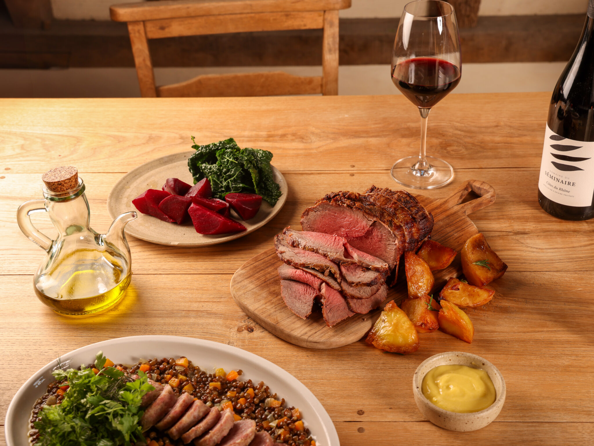 Knepp Wild Range Meat - Organic, pasture fed free roaming Topside of beef