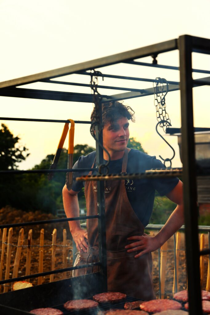 Friday barbecues at the Wilding Kitchen - Knepp